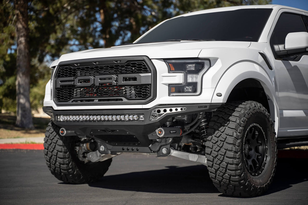 2017-2020 Ford Raptor Rock Fighter Frame Cut Front Bumper – TEQ Customs