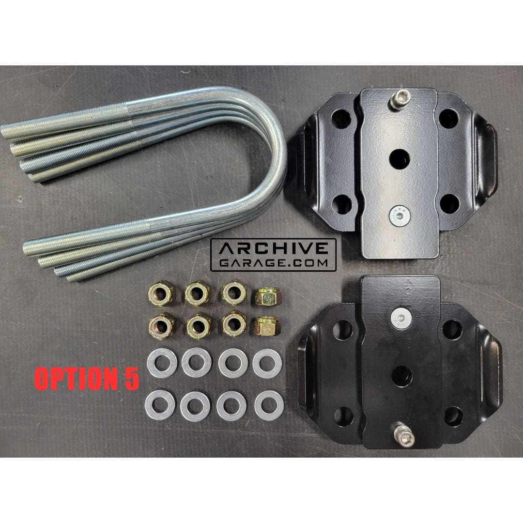 STEALTH HD TOYOTA U-BOLT FLIP KIT - 2G 3G 2005-2023 TACOMA & 1G 2000-2 ...