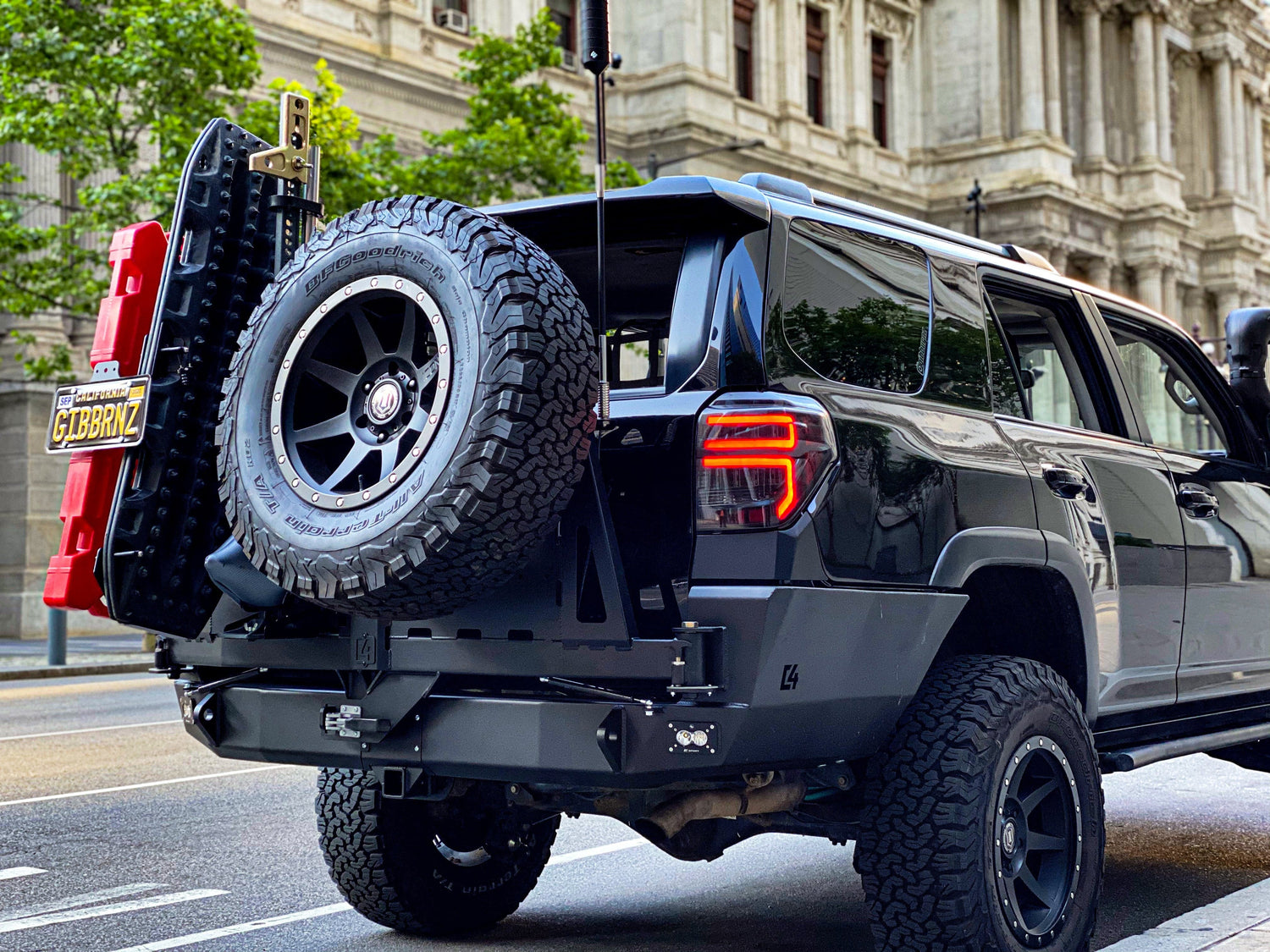 C4 Fab 4Runner Overland Series Rear Bumper / 5th Gen / 2010+ – TEQ ...