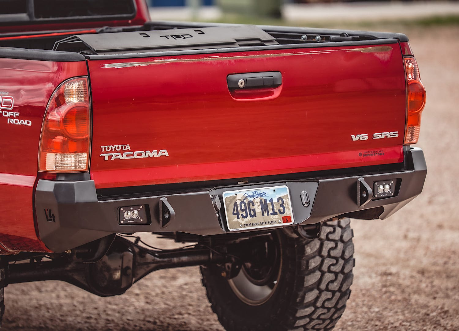 C4 Fab Tacoma Overland Rear Bumper / 2nd Gen / 2005-2015 – TEQ Customs LLC