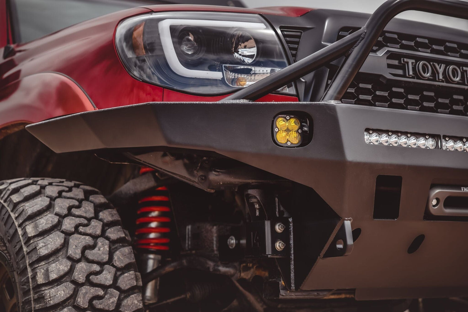 C4 Fab Tacoma Overland Series Front Bumper / 2nd Gen / 2005-2015 – TEQ ...