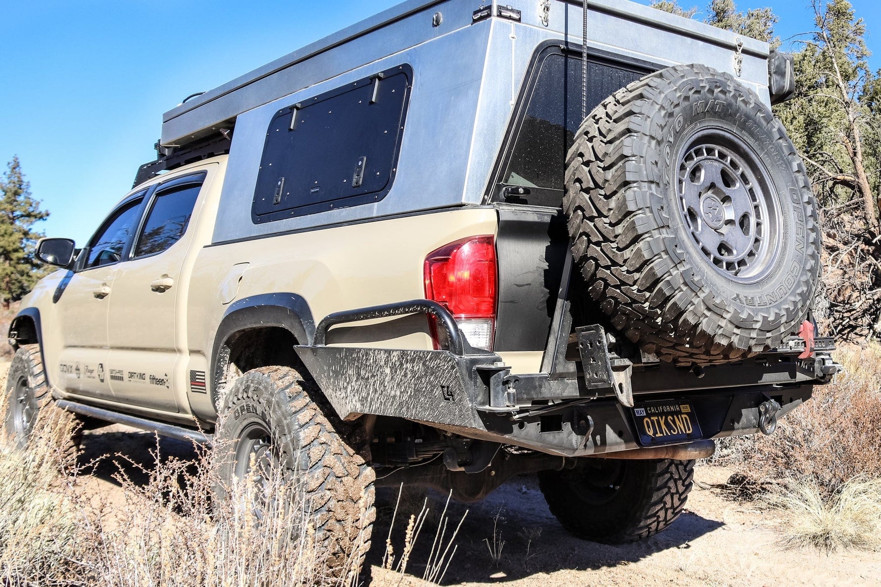 C4 Fab Tacoma Overland Series High Clearance Rear Bumper / 3rd Gen / 2 ...