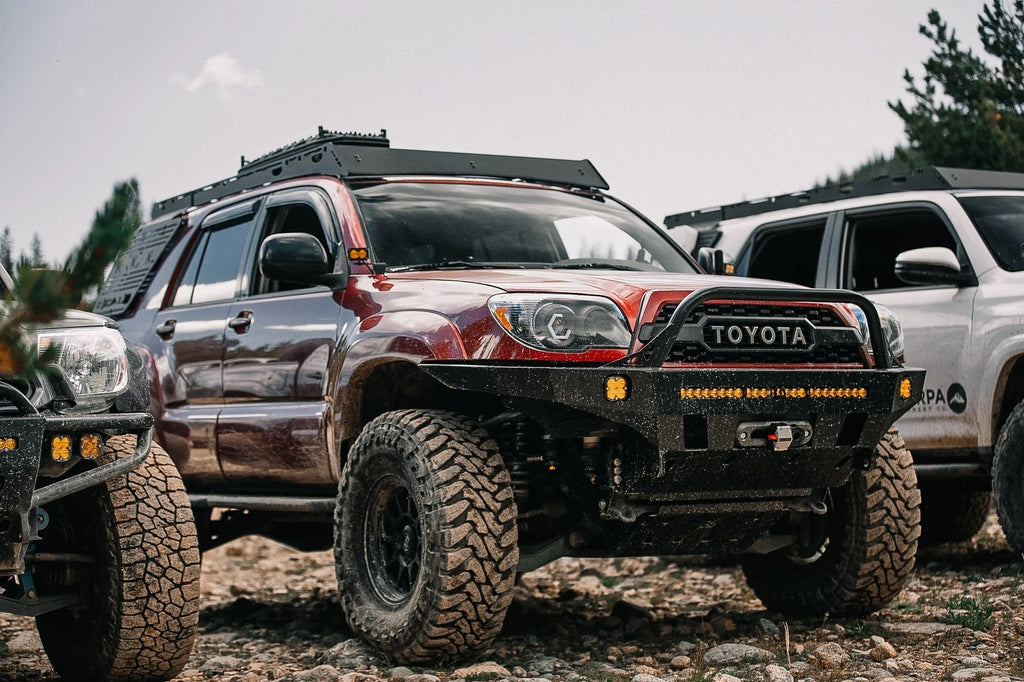 Overland Series Front Bumper / 03-09 4Runner / C4 Fabrication – TEQ Customs