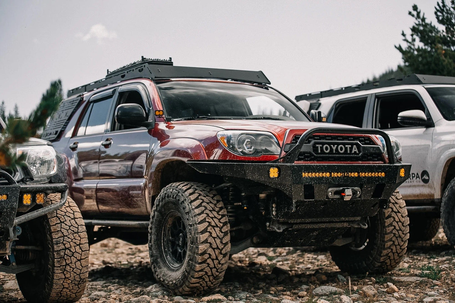 Overland Series Front Bumper / 03-09 4Runner / C4 Fabrication – TEQ ...