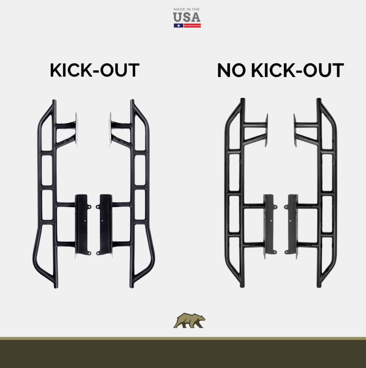 Trail Edition Bolt on Rock Sliders for 03-09 4Runner – TEQ Customs