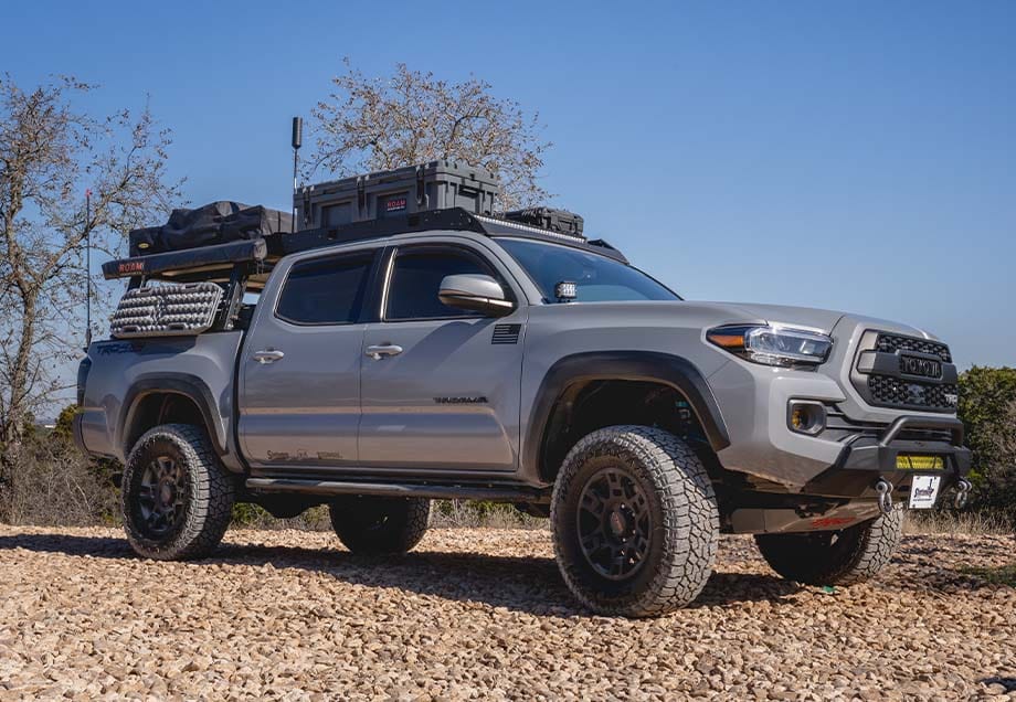 Toyota Tacoma Overland Bed Rack | 2005-2022 | Cali Raised LED – TEQ Customs
