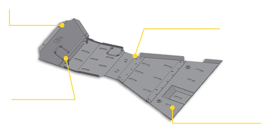 CBI Full Skid Plates / 24+ Tacoma – TEQ Customs LLC