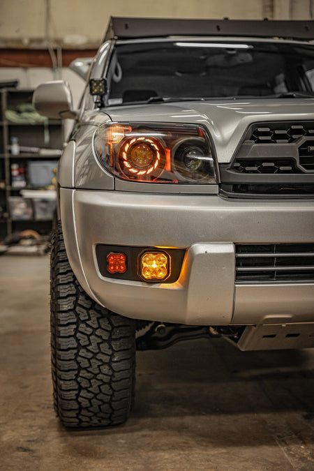 03-05 4Runner Diode Dynamics Dual Pod Fog Light Bezels – TEQ Customs