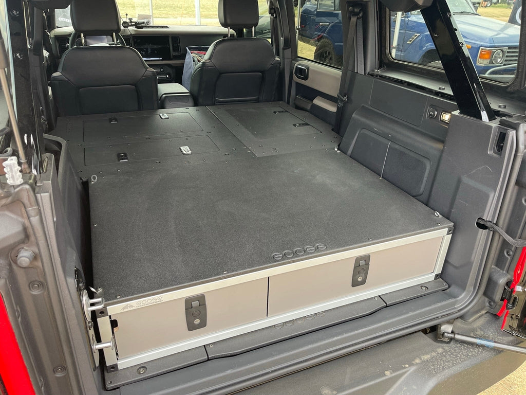 Stealth Sleep and Storage Package for Ford Bronco 2021-Present 6th Gen ...