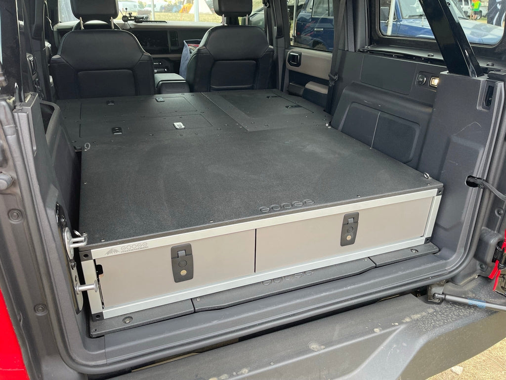 Stealth Sleep and Storage Package for Ford Bronco 2021-Present 6th Gen ...