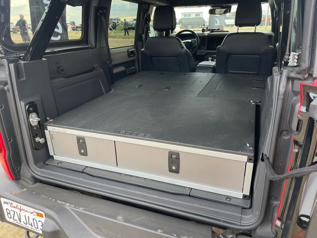 Stealth Sleep and Storage Package for Ford Bronco 2021-Present 6th Gen ...