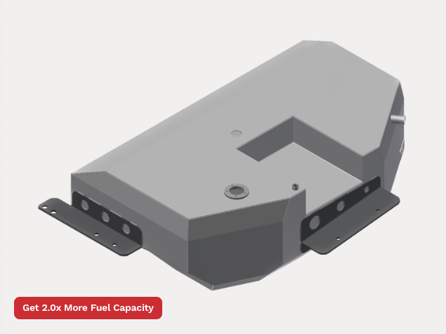 Long Range America 24 Gallon Auxiliary Fuel Tank - 4th Gen 4Runner + G ...