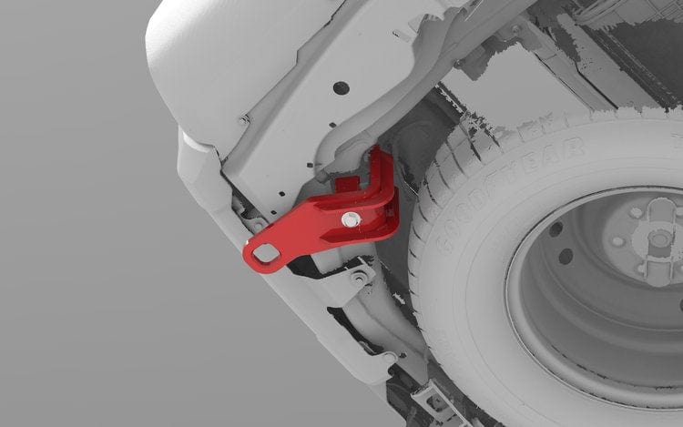 2025-Current Toyota 4Runner Rear Recovery Point – TEQ Customs