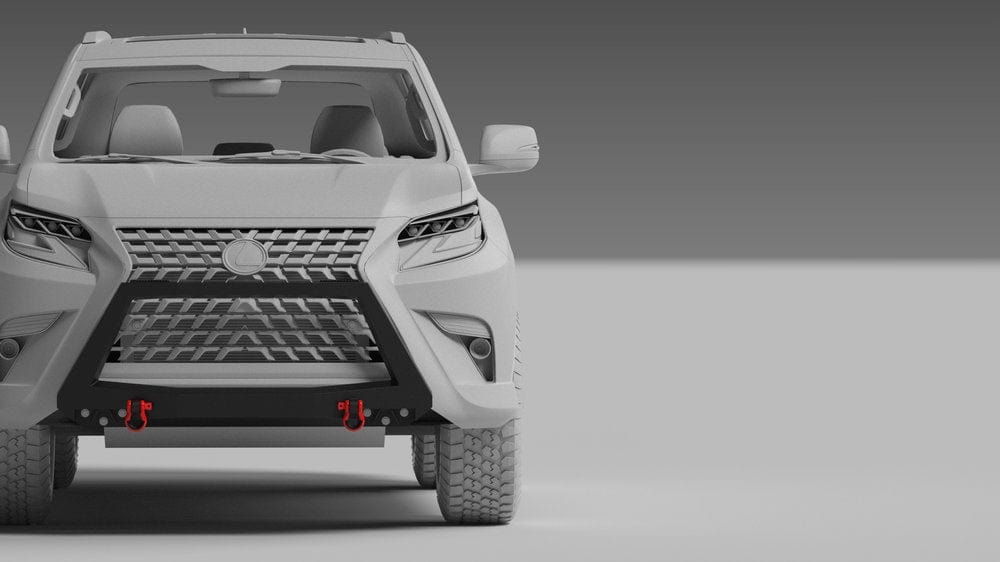 2014-2023 Lexus GX460 Bull Bar Assembly – TEQ Customs
