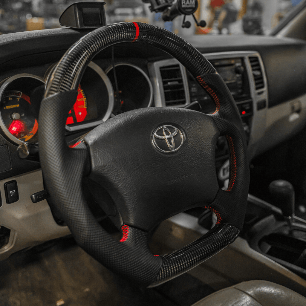 Carbon Fiber Custom Steering Wheel | TEQ Customs