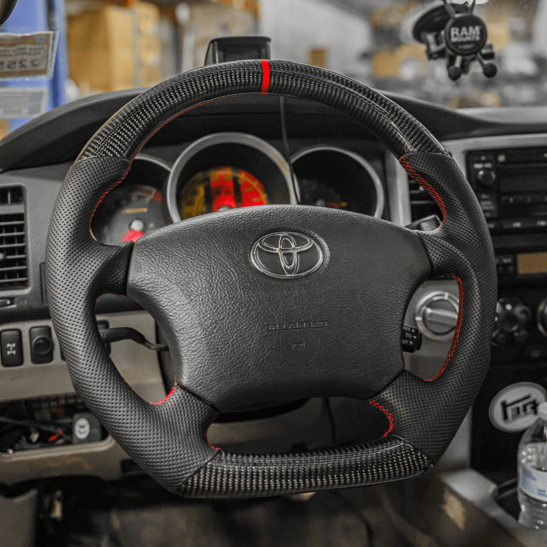 Carbon Fiber Custom Steering Wheel | TEQ Customs