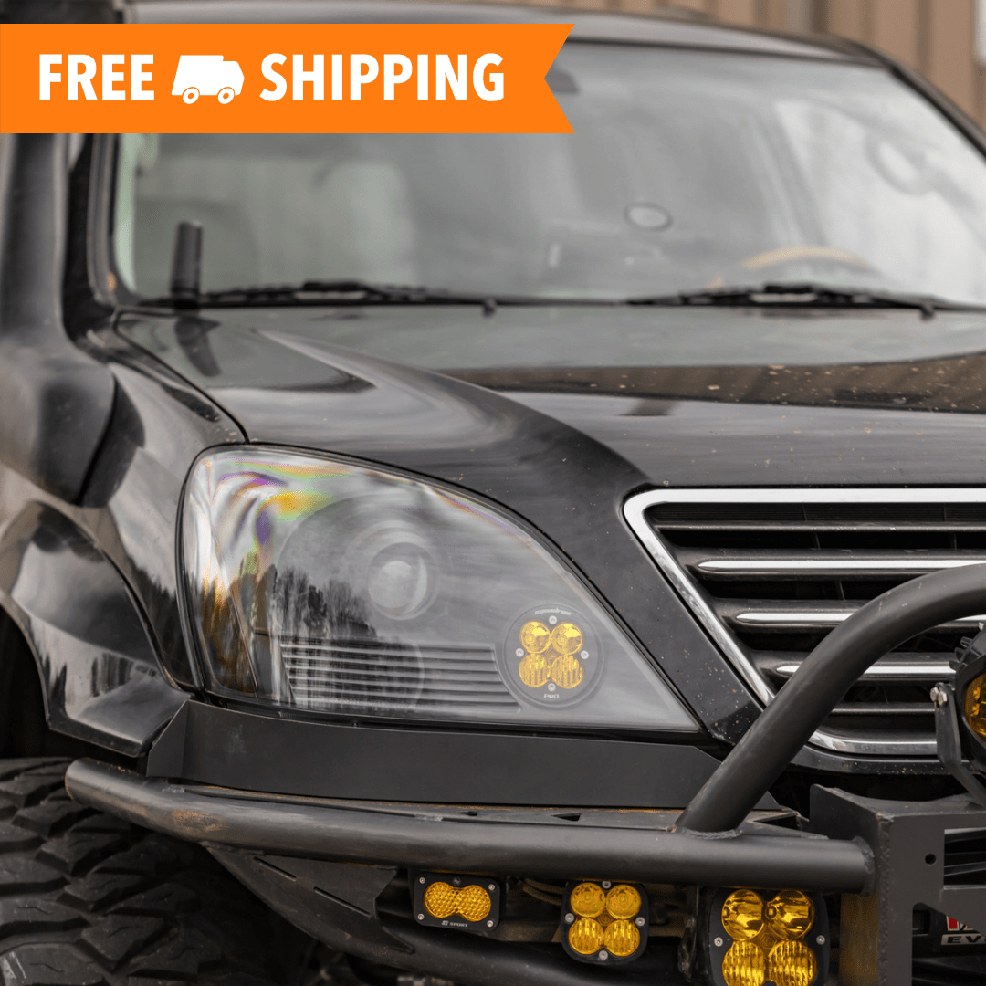 GX470 Headlights - Baja Designs x TEQ Customs