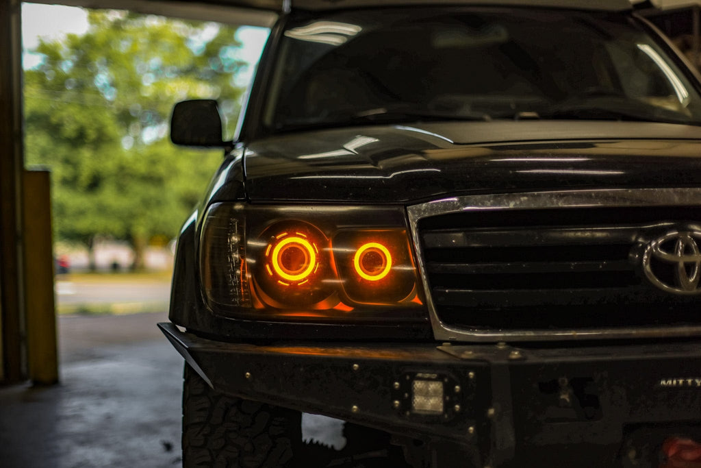 Custom 100 Series Land Cruiser Headlights (1998–2007) – TEQ Customs