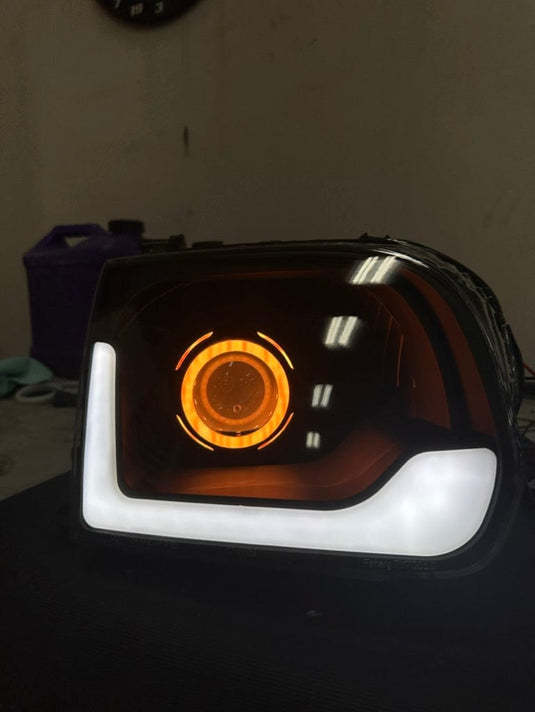 Drl Custom Headlights 05 07 Sequoia 05 06 Tundra Double Cab Teq Customs Llc