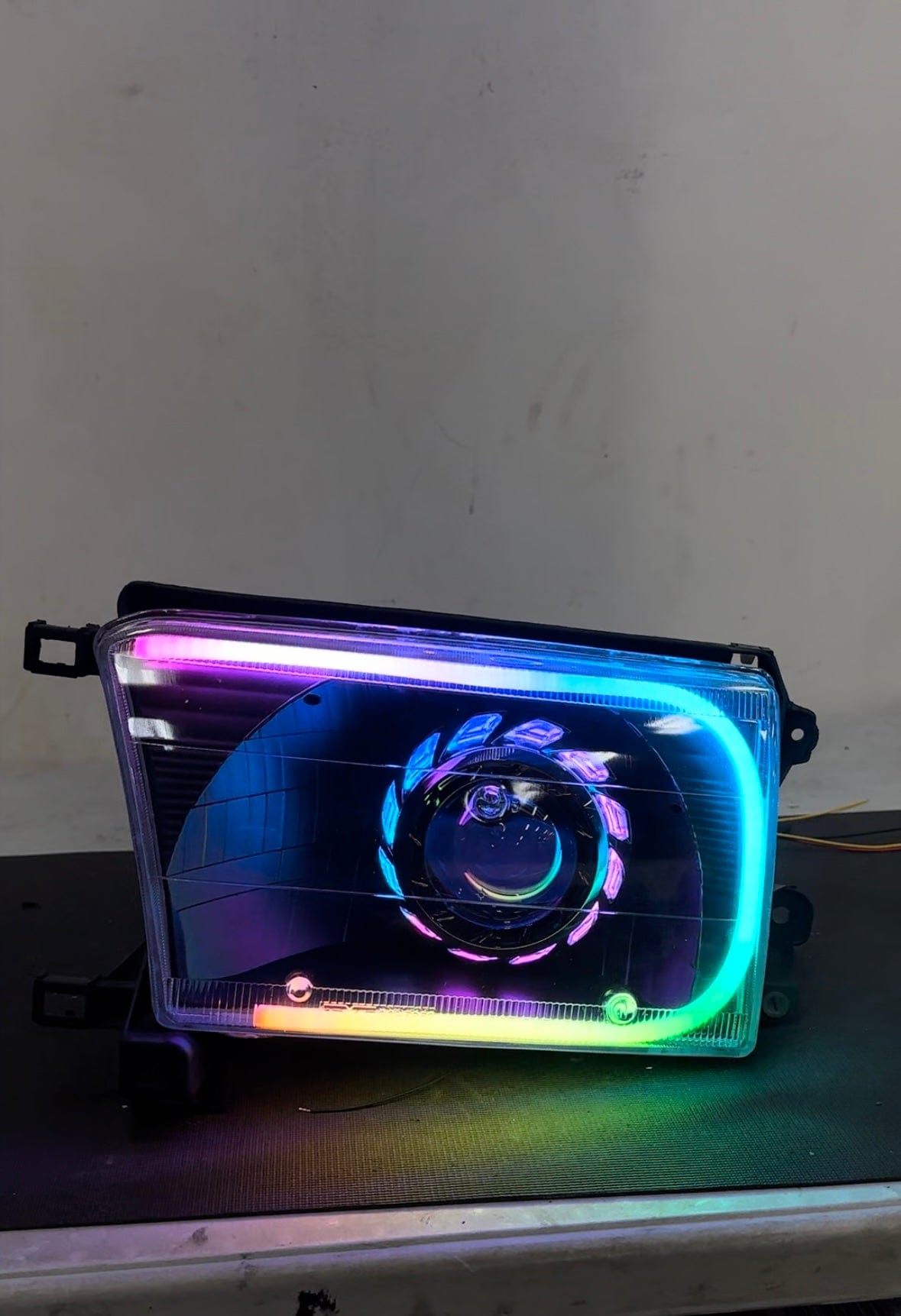 RGB Custom DRL Headlights 96-02 4Runner | TEQ Customs