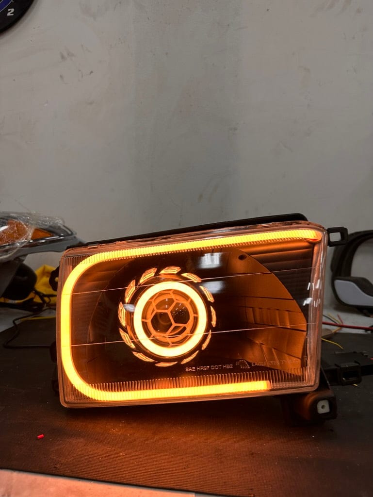 RGB Custom DRL Headlights 96-02 4Runner | TEQ Customs