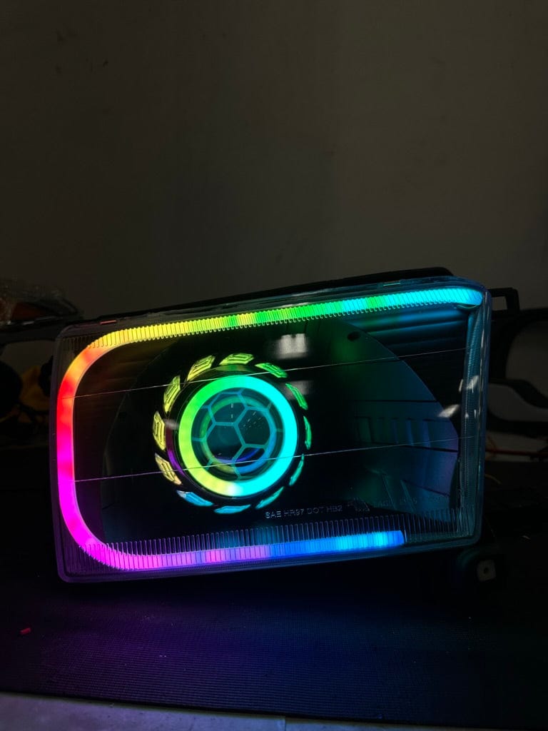 RGB Custom DRL Headlights 96-02 4Runner | TEQ Customs