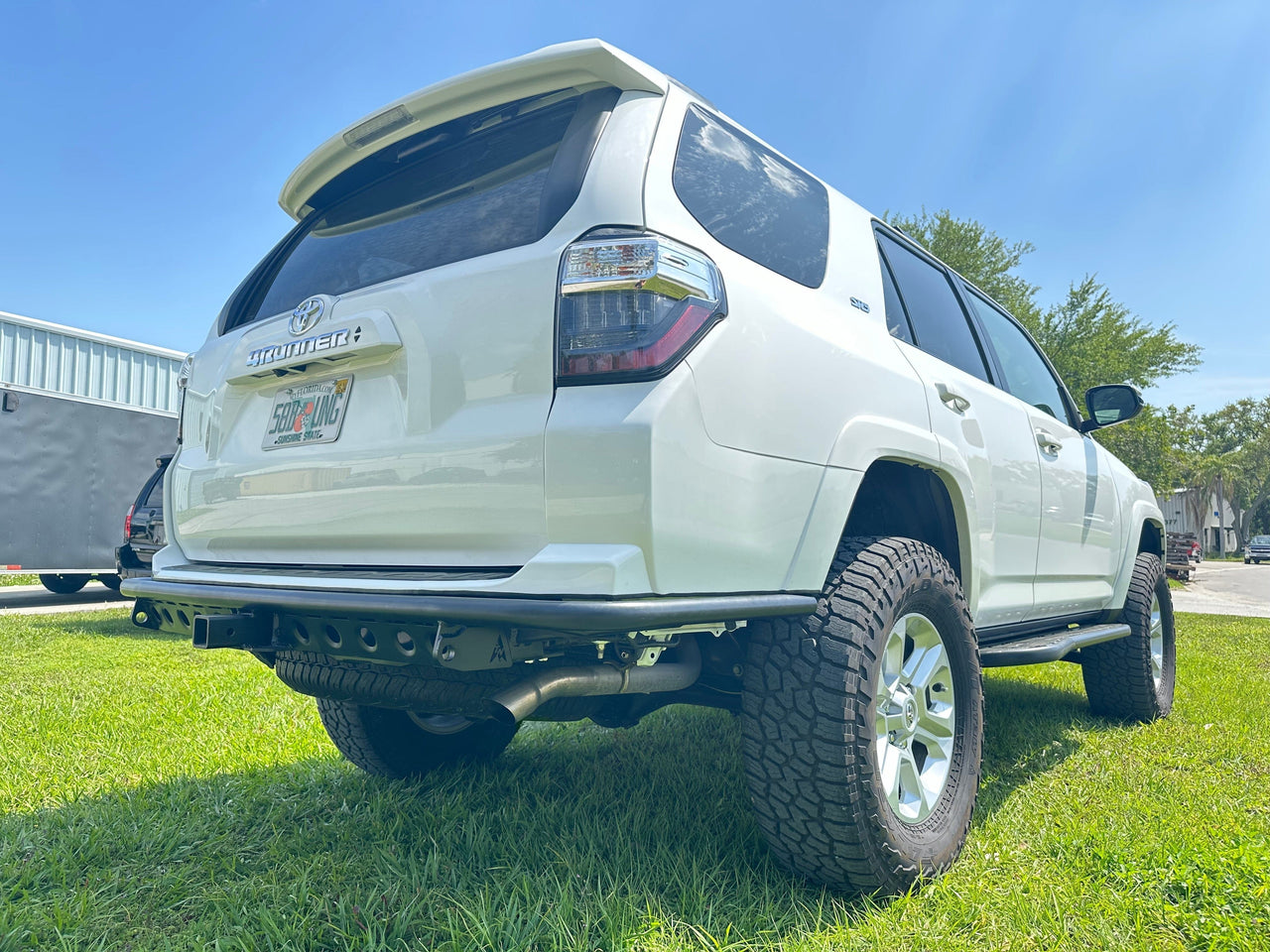 10+ 5th Gen 4Runner Hybrid Rear Bumper - Welded – TEQ Customs