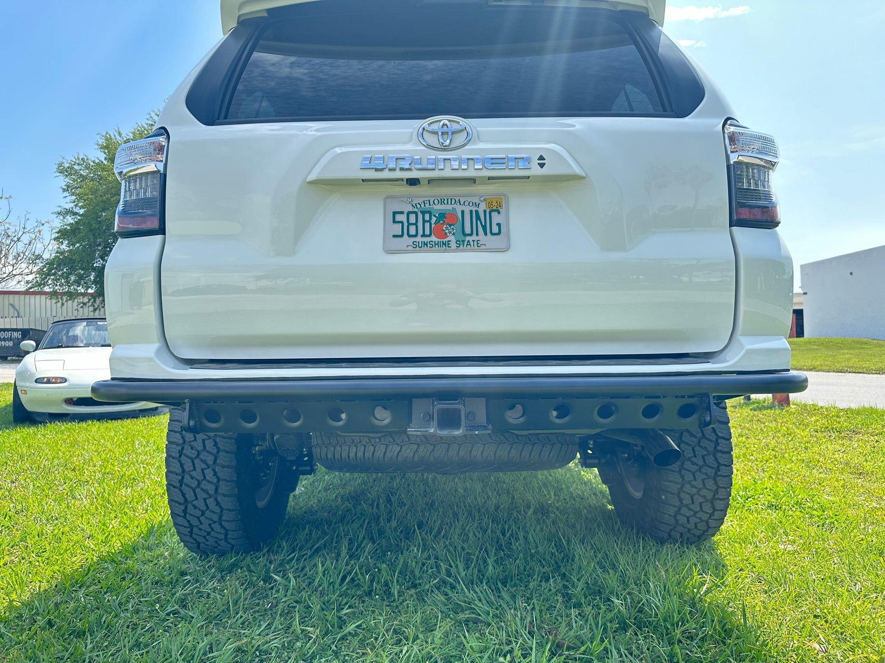 10+ 5th Gen 4Runner Hybrid Rear Bumper - Welded – TEQ Customs