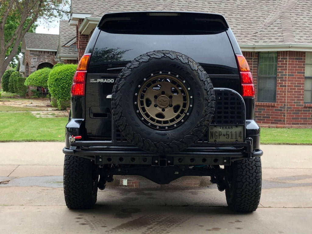 Lexus GX470 Hybrid Rear Bumper - Welded – TEQ Customs